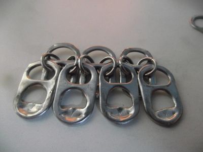 Soda Can (Pop-top) Chain Mail - TabScale Category : 8 Steps - Instructables