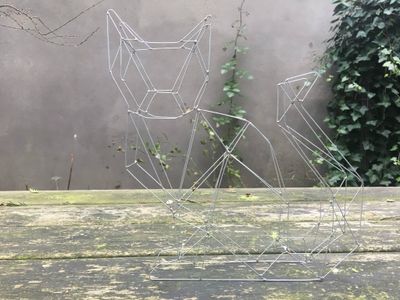 Wire Art Cat or Solder a Wire Frame Animal : 3 Steps (with Pictures ...