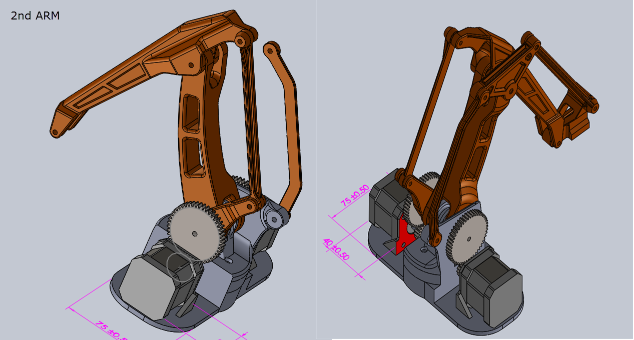 Robot Arm MK2 Plus (Stepper Motor Used) : 11 Steps - Instructables