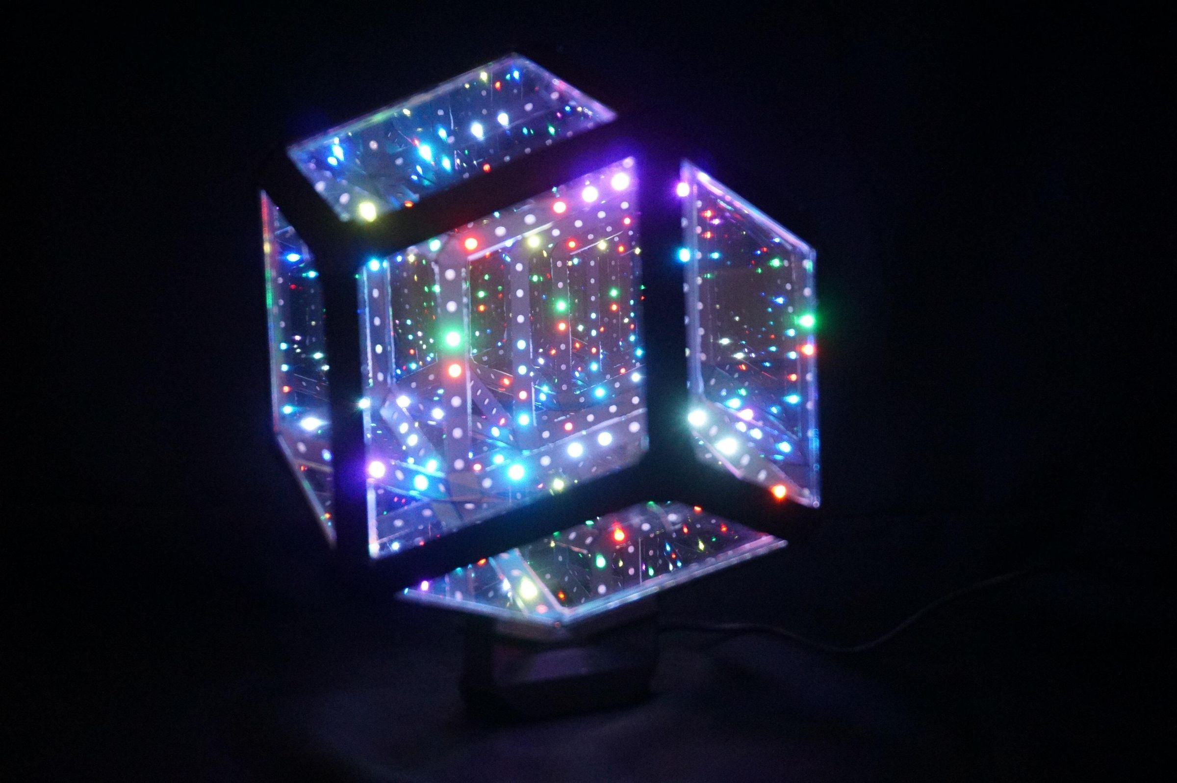 Rhombic Dodecahedron Infinity Lamp : 11 Steps (with Pictures ...