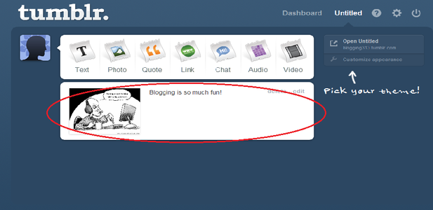 How to Create and Maintain a Blog on Tumblr.com : 6 Steps - Instructables