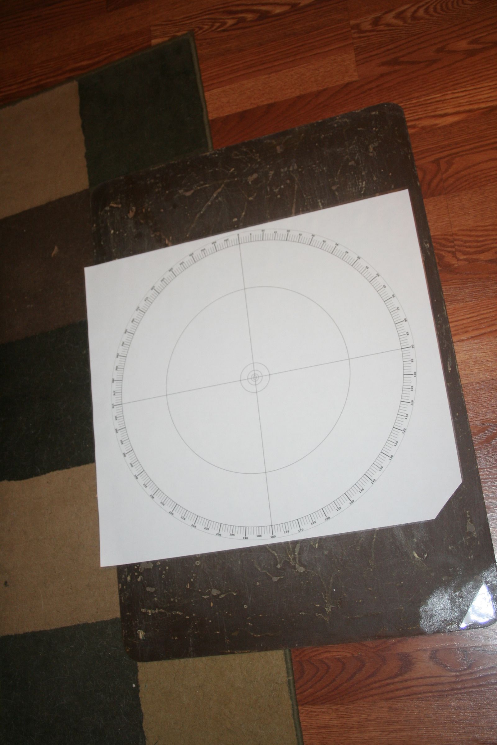 Manual Setting Circle for Dobsonian Telescope : 4 Steps - Instructables