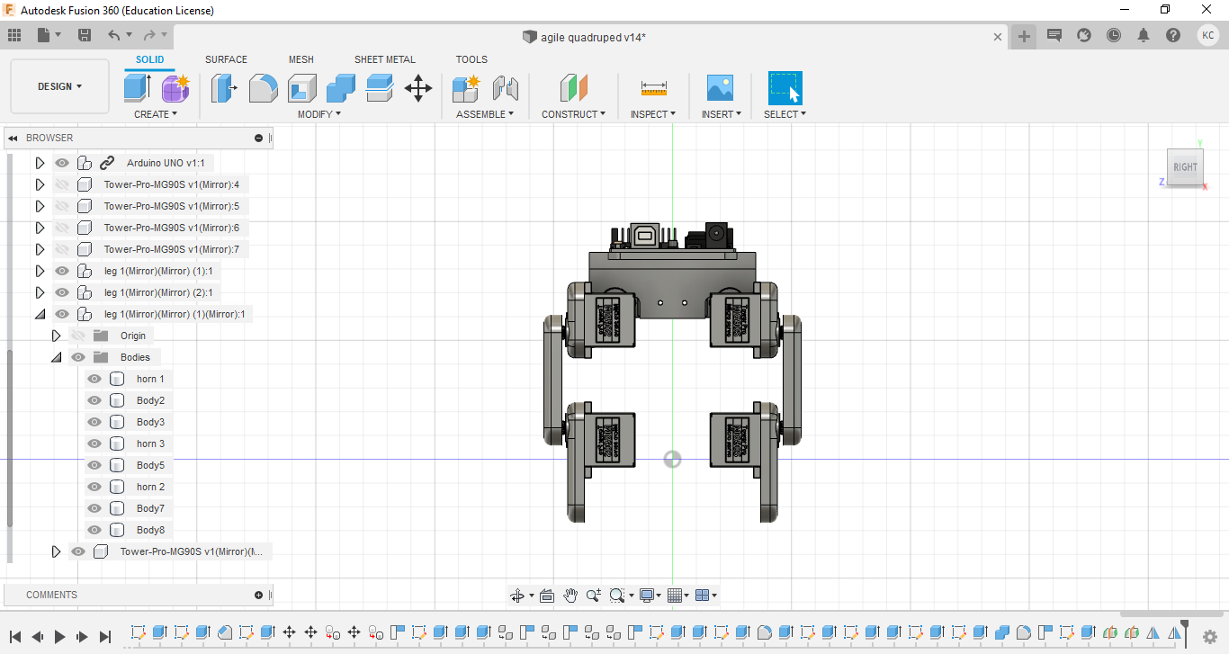 Arduino Powered Micro Quadruped : 13 Steps (with Pictures) - Instructables