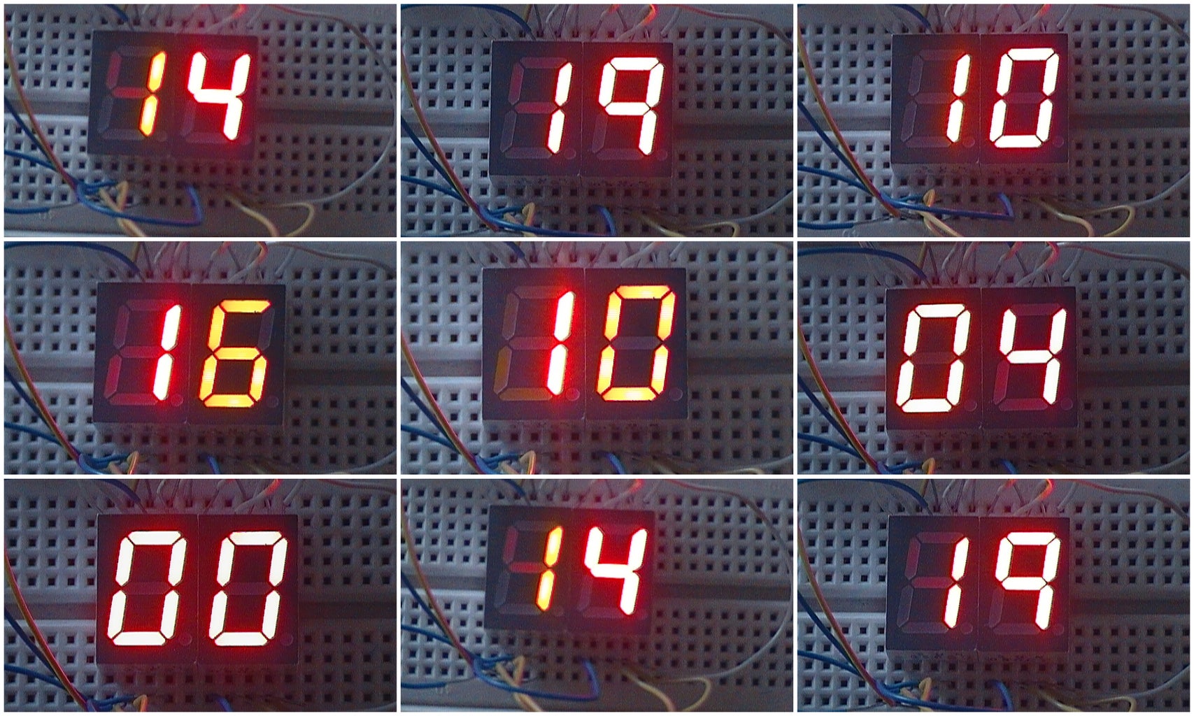 Seven Segment Display Tutorial 8 Steps With Pictures Instructables