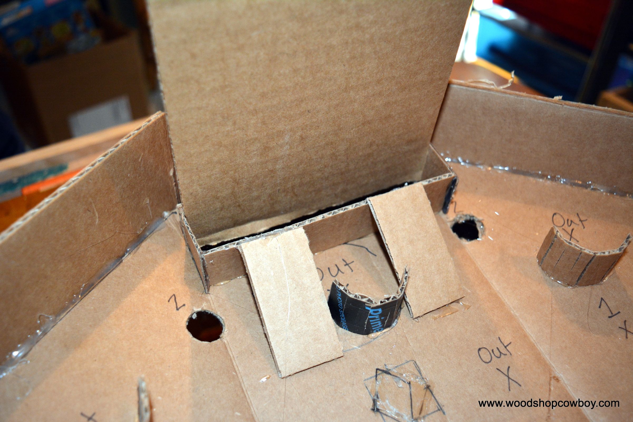 DIY Cardboard Pinball W/ Flipper & Launcher : 9 Steps (with Pictures ...