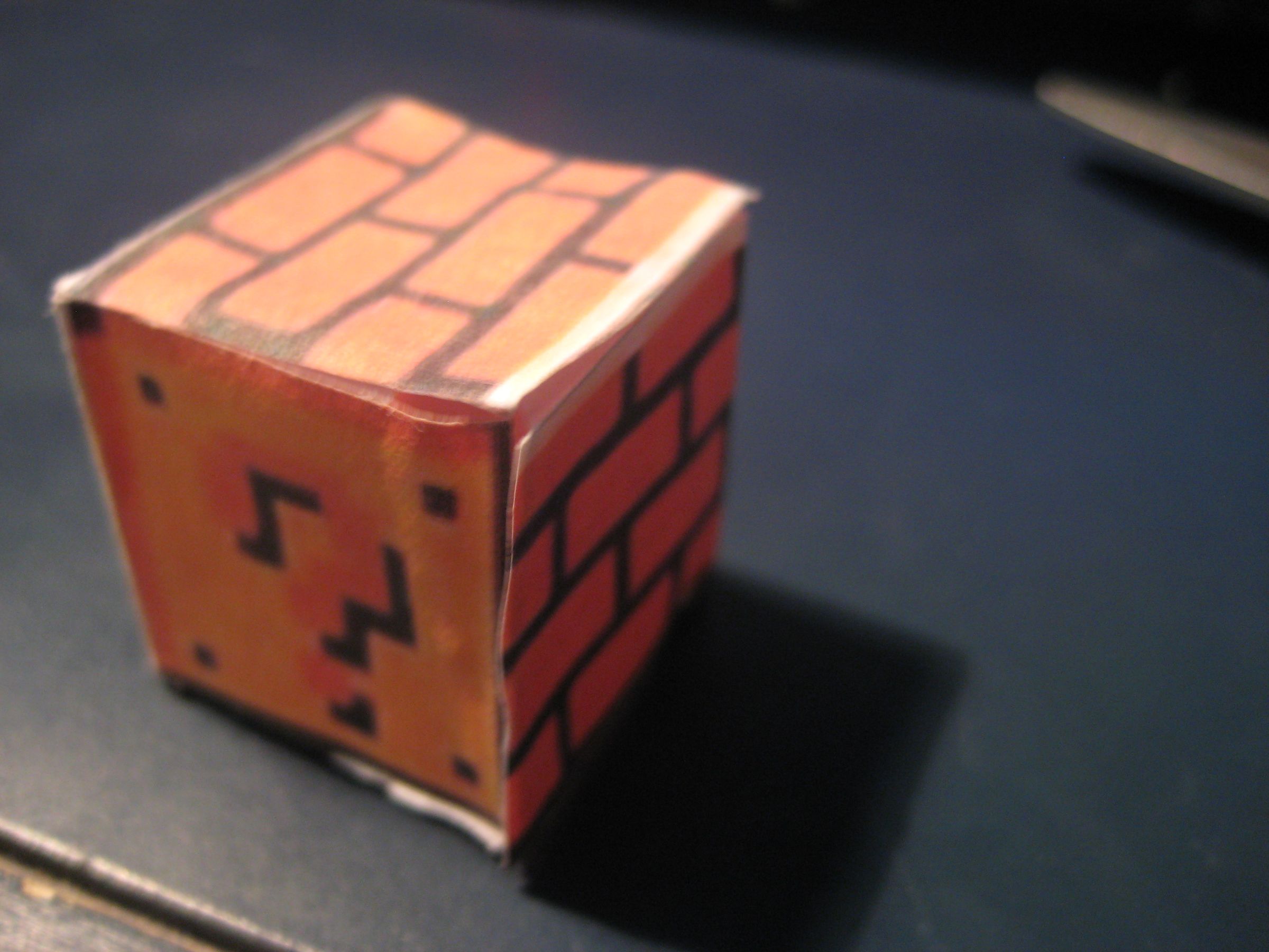 Super Mario Bros. Paper Question Mark Block : 4 Steps - Instructables