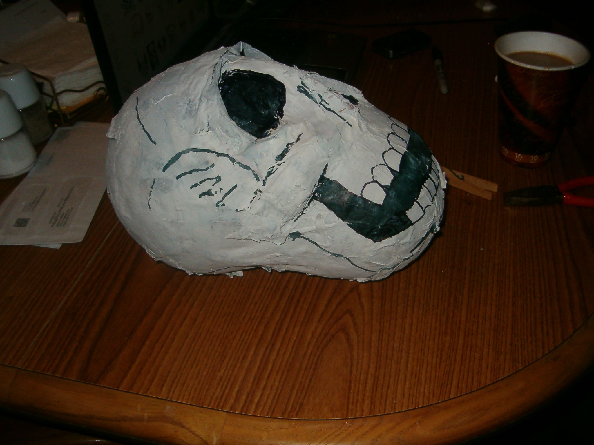Paper Mache Skull - Halloween Decoration : 7 Steps - Instructables