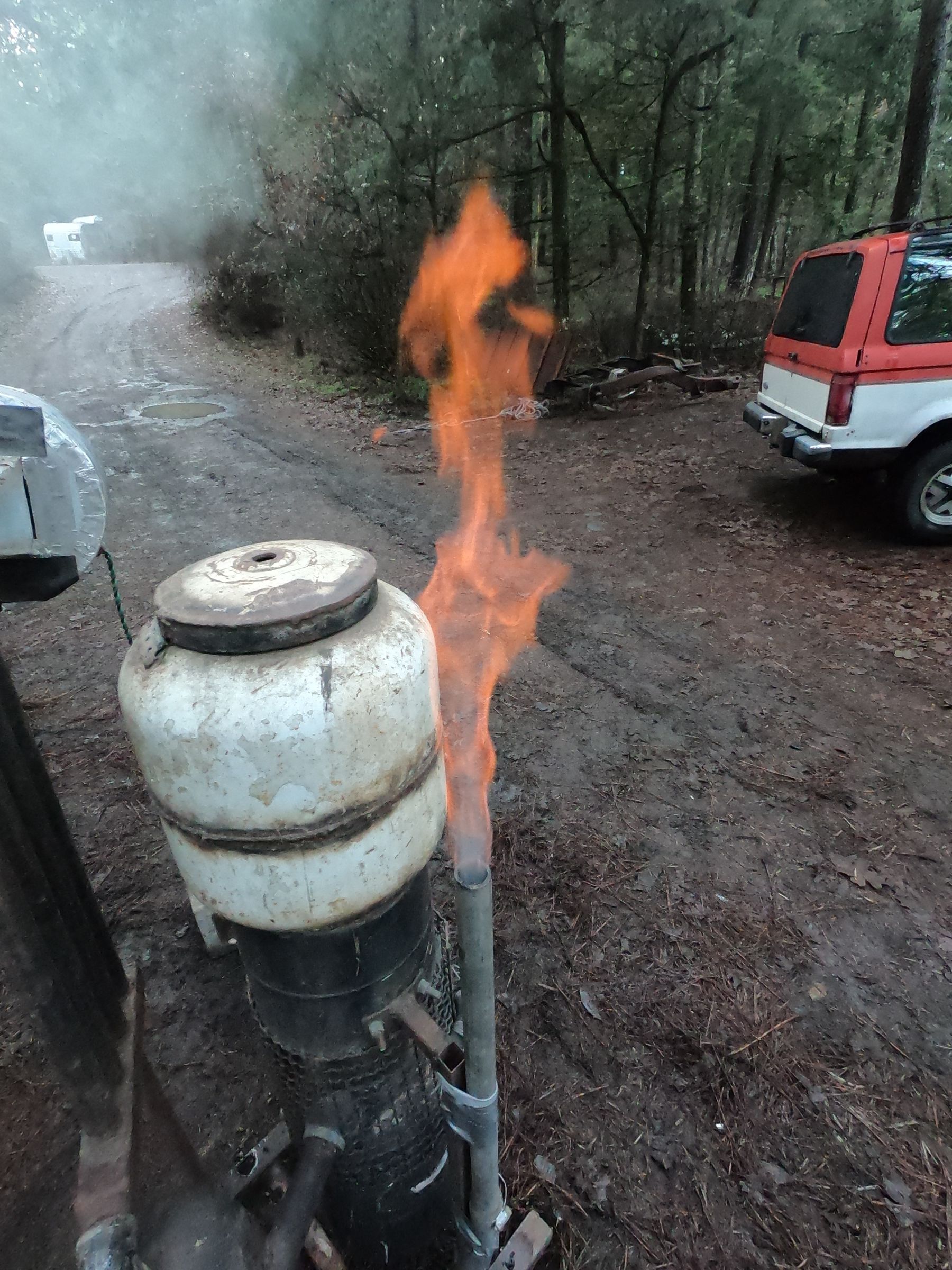 Using Wood to Fuel a Generator! (How to Build a Wood Gasifier W ...