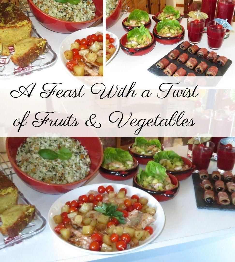 A Feast With a Twist of Fruits and Vegetables : 7 Steps (with Pictures ...