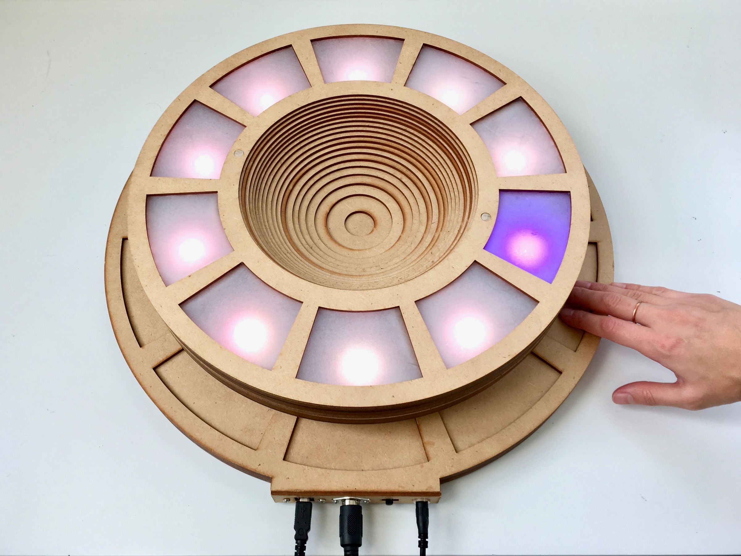 LED Eclipse With Touch Sensors and MIDI : 9 Steps (with Pictures ...