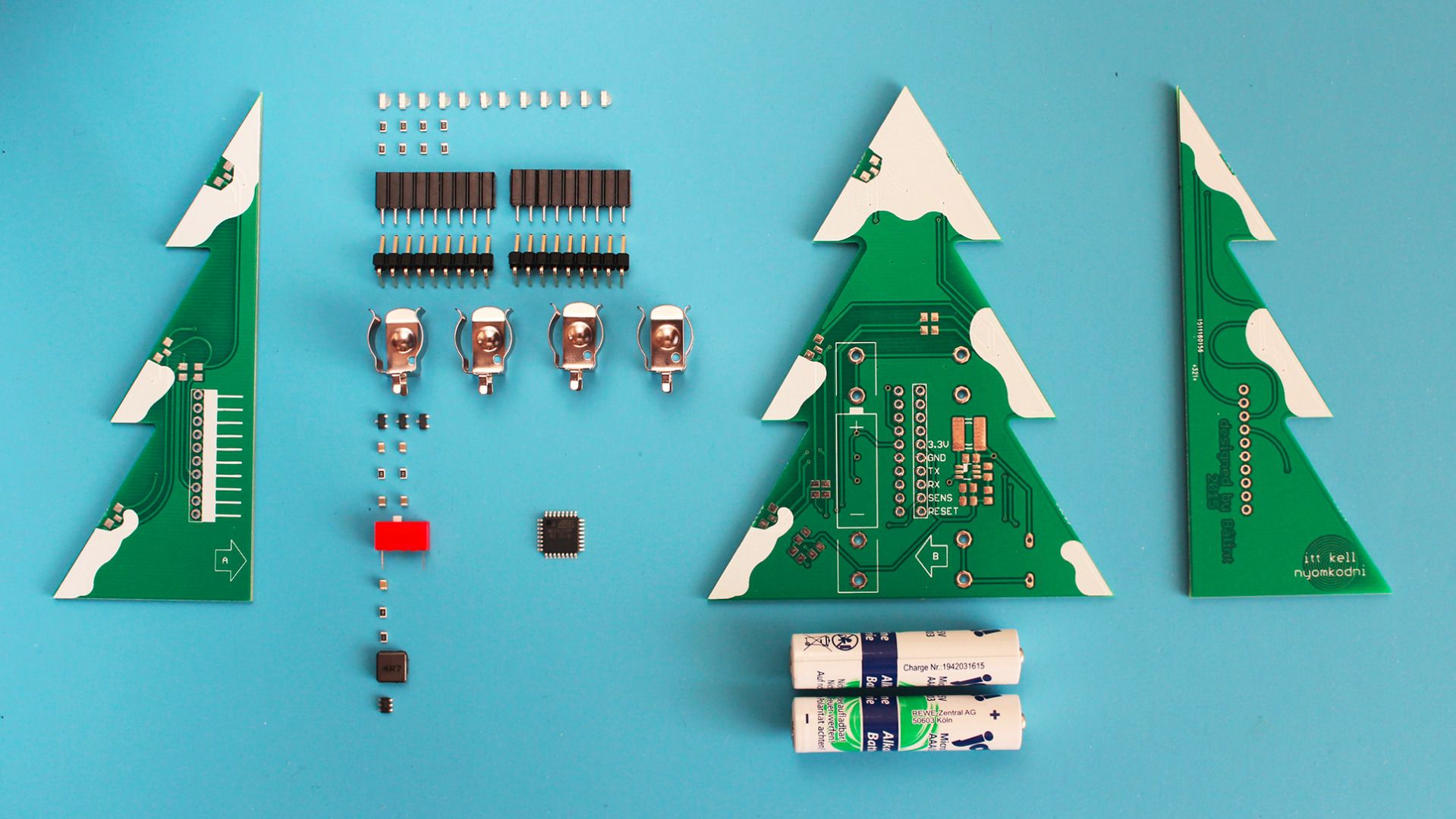 PCB Christmas Tree : 10 Steps (with Pictures) - Instructables