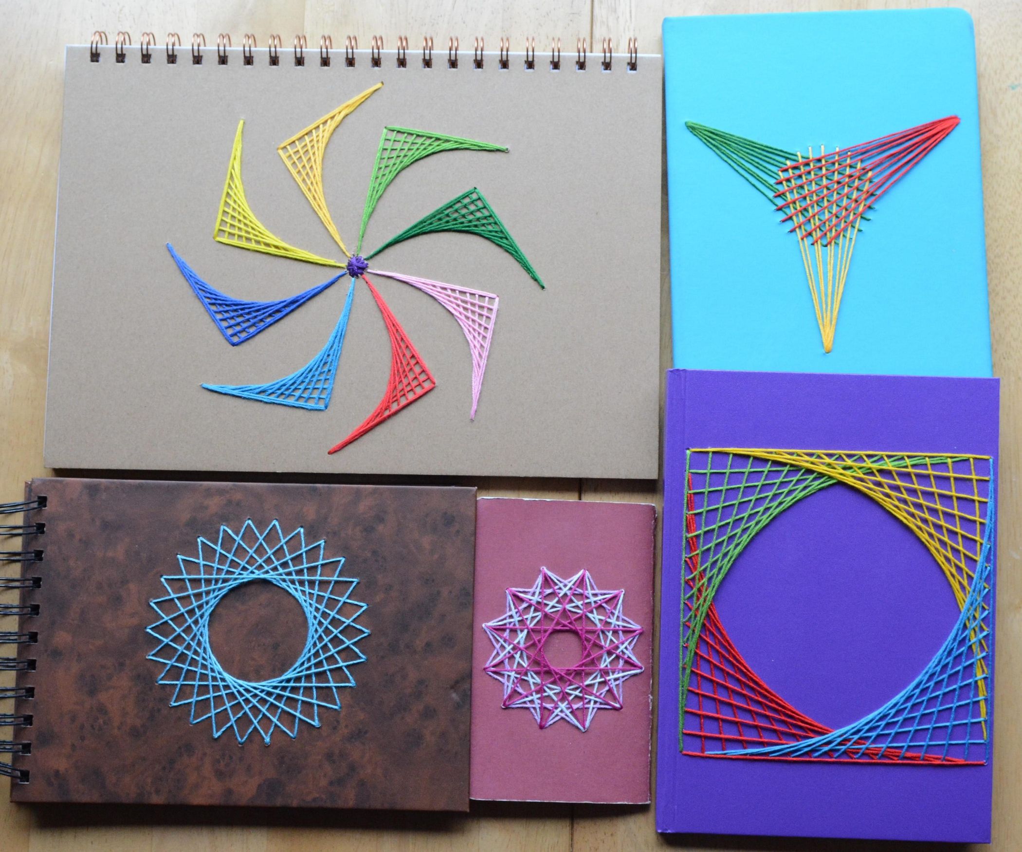 Embroidered Notebook Covers : 6 Steps (with Pictures) - Instructables