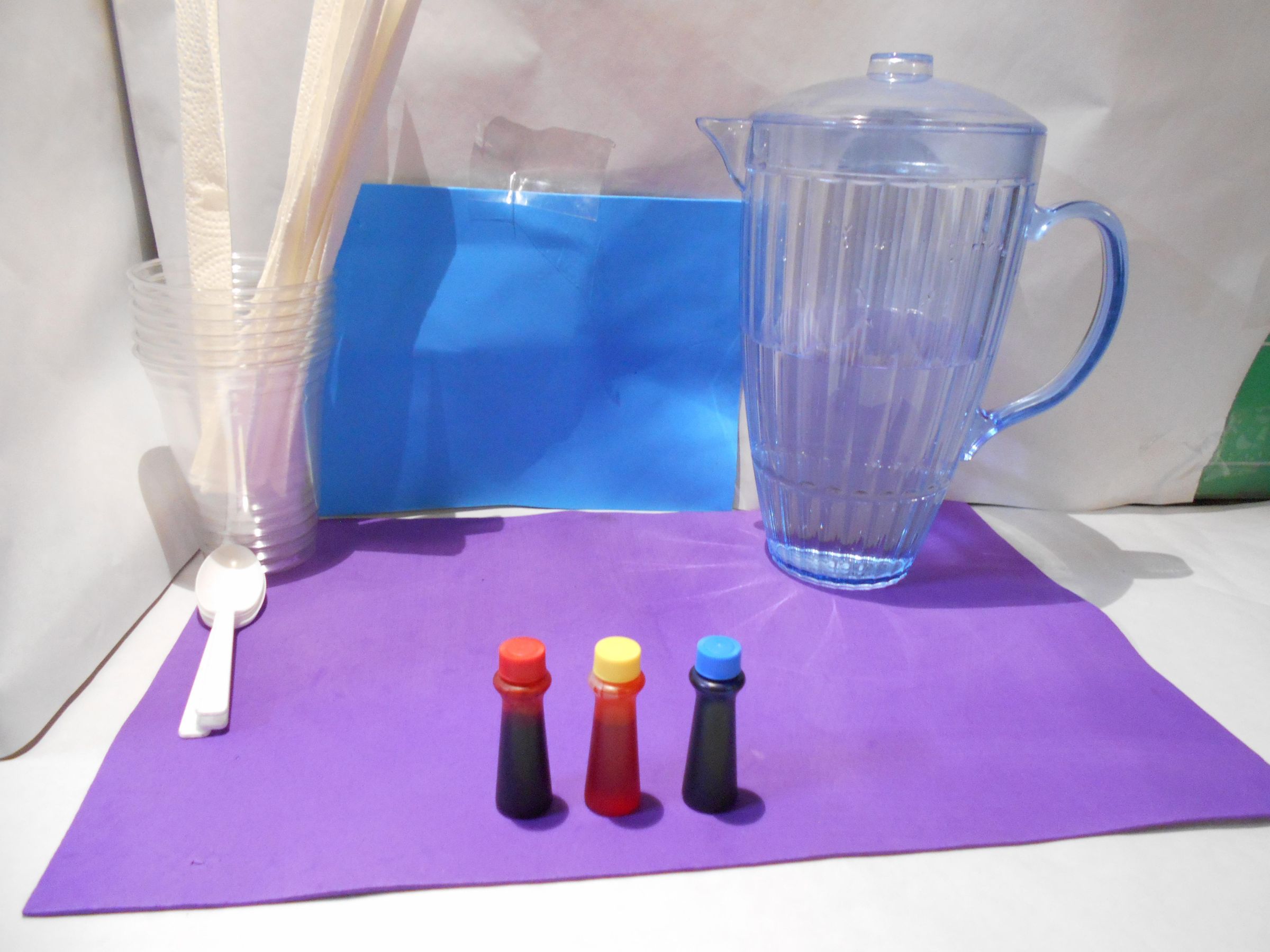 Easy Magical Walking Rainbow Experiment : 5 Steps (with Pictures ...