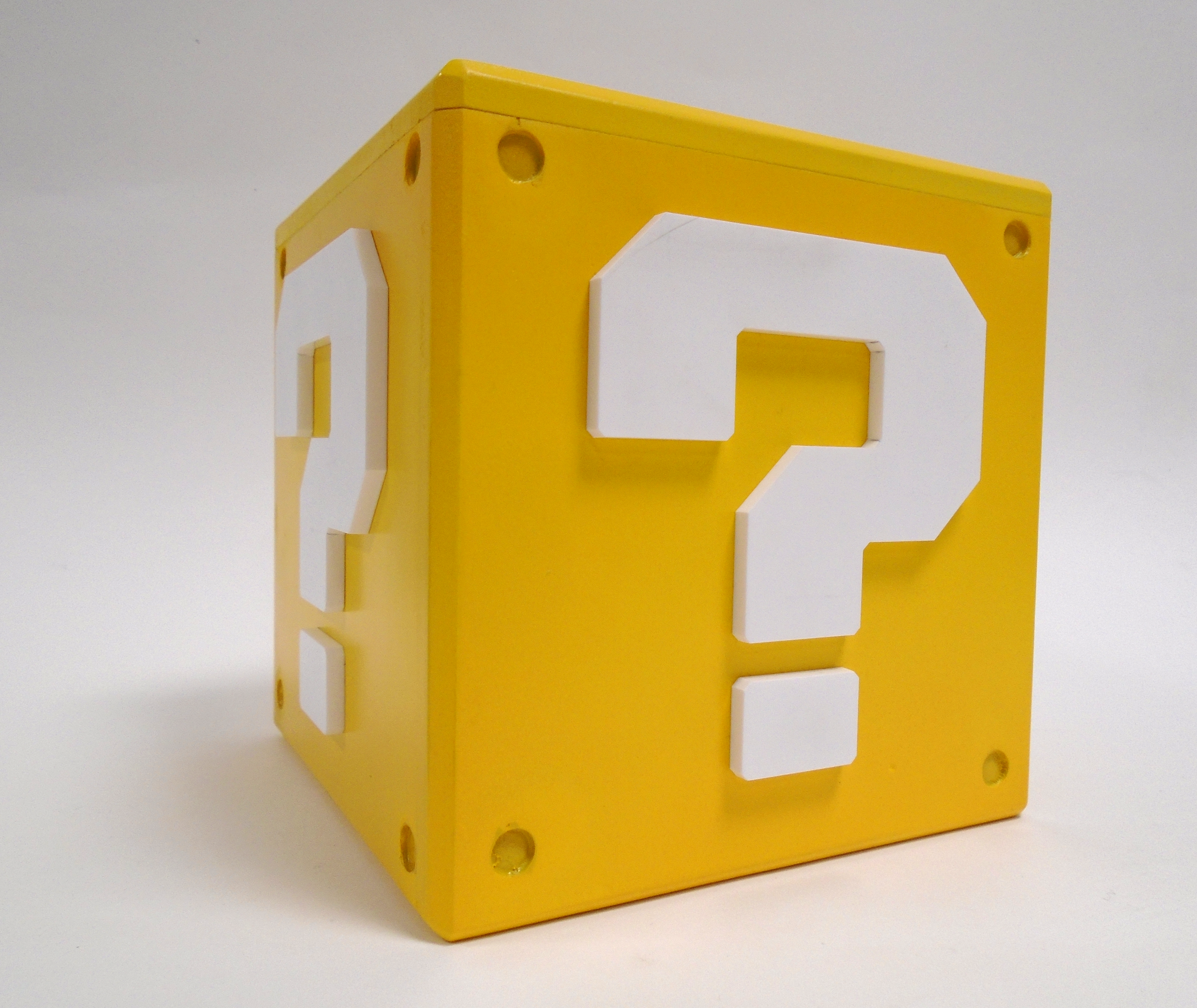 Super Mario: Question Block Box : 11 Steps (with Pictures) - Instructables