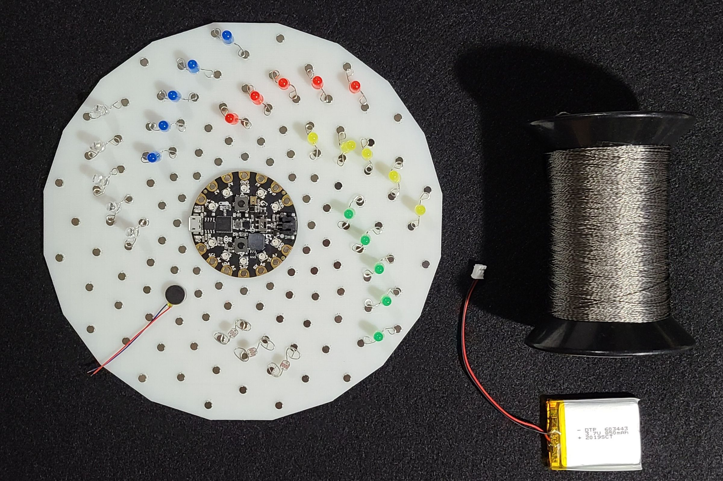 The ThreadBoard: E-Textile Rapid Prototyping Board : 5 Steps (with ...
