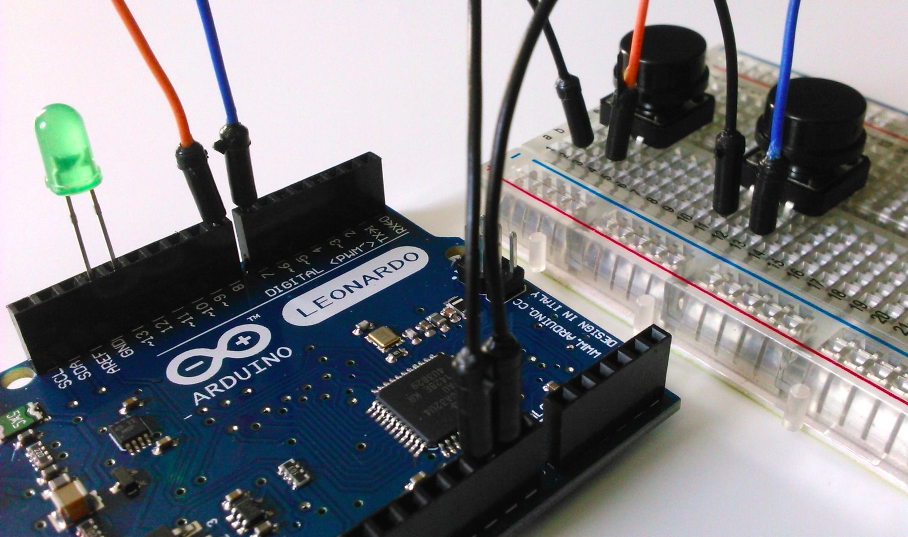 Getting Started With Arduino - Two Button LED Dimmer : 4 Steps ...