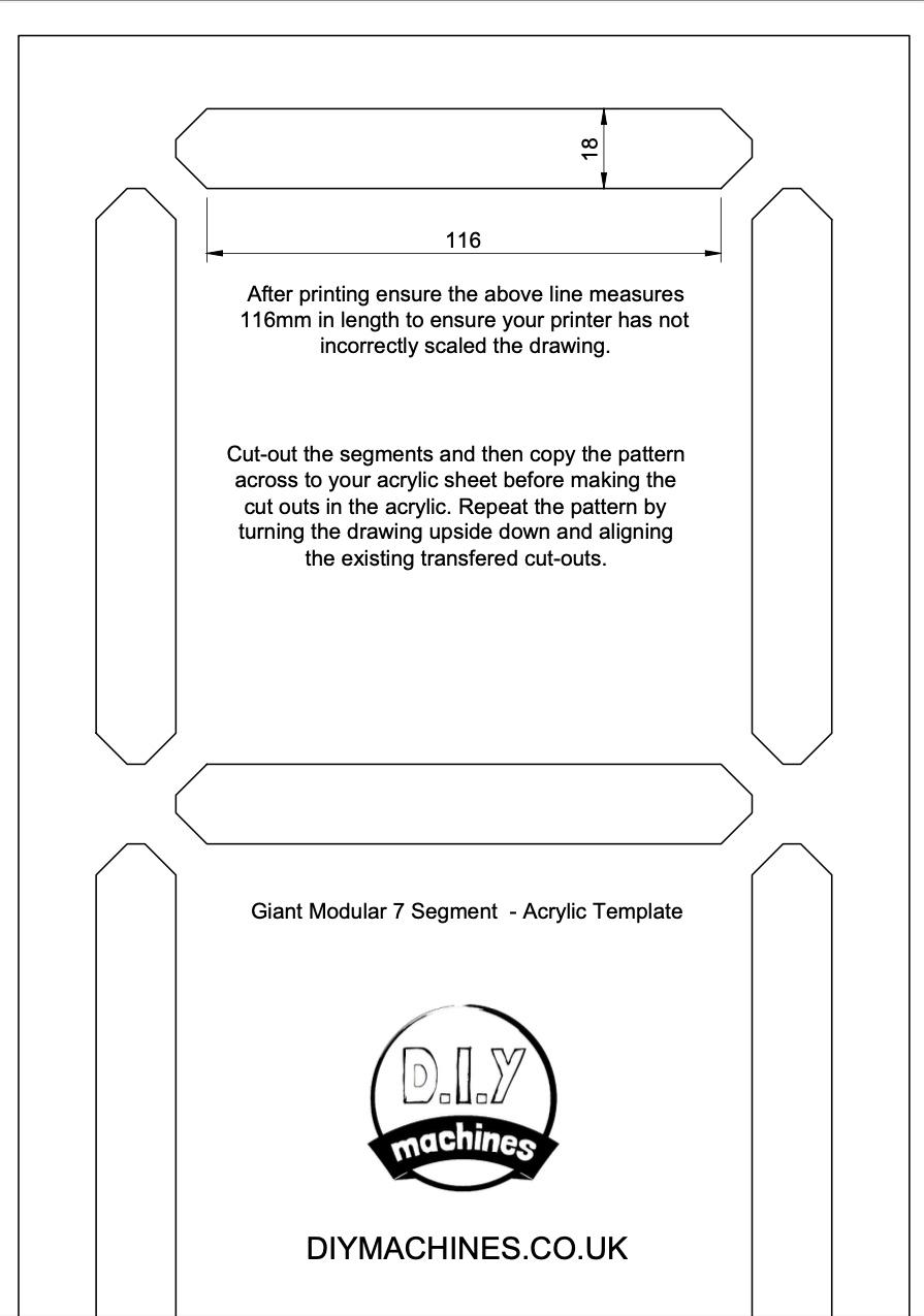 Build a Super-sized Expandable Seven Segment Display : 28 Steps (with ...