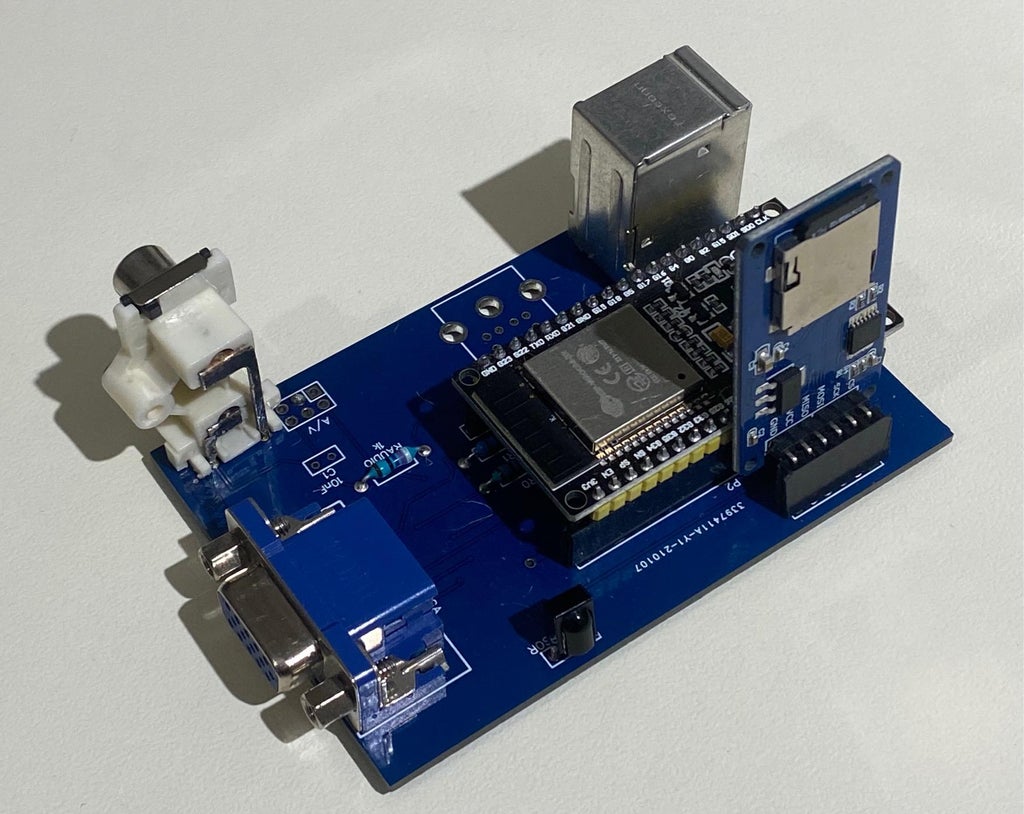 Esp32 Basic Pc With Vga Output 7 Steps Instructables 4367