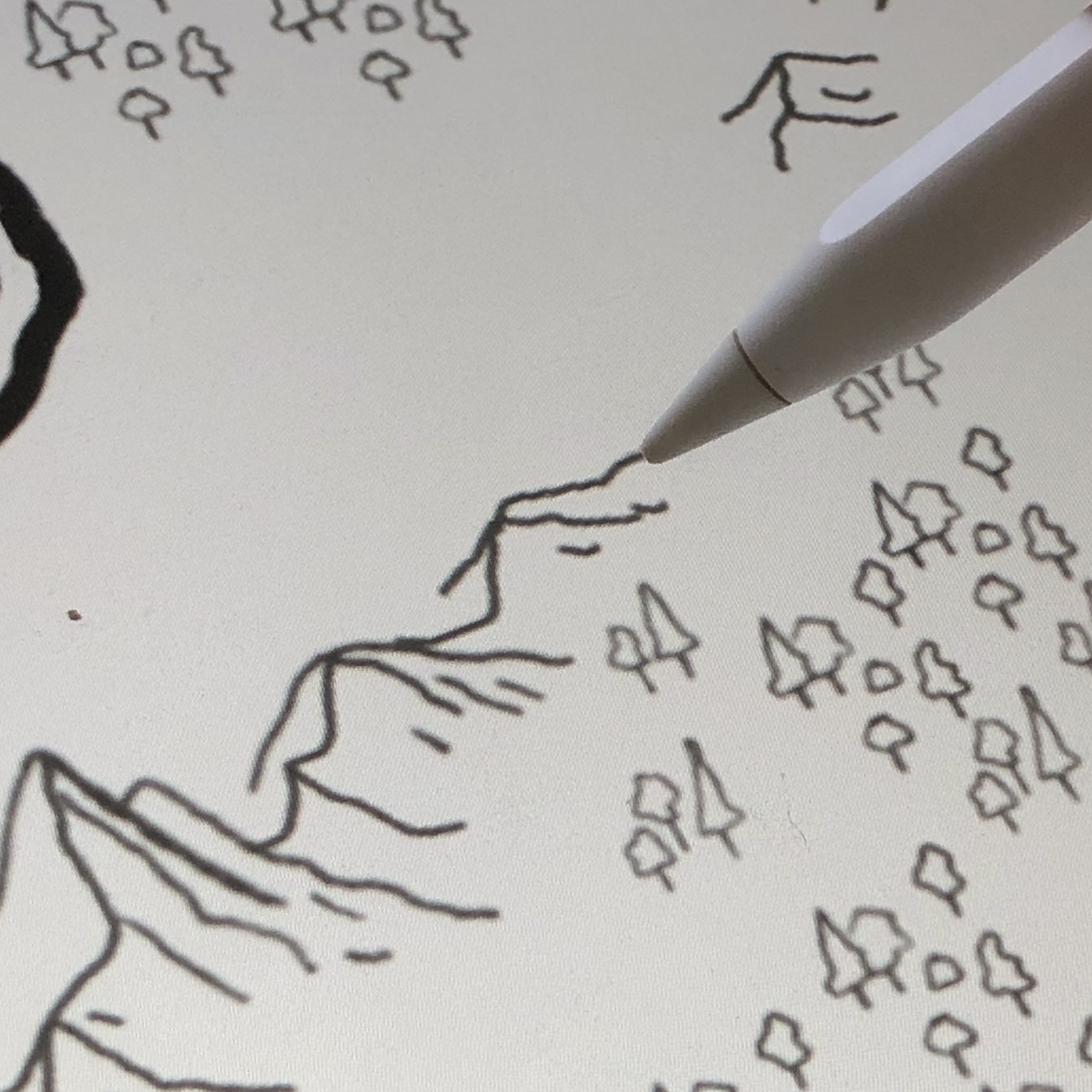 How to Make RPG Maps With Procreate | With Free Brushes : 8 Steps (with ...