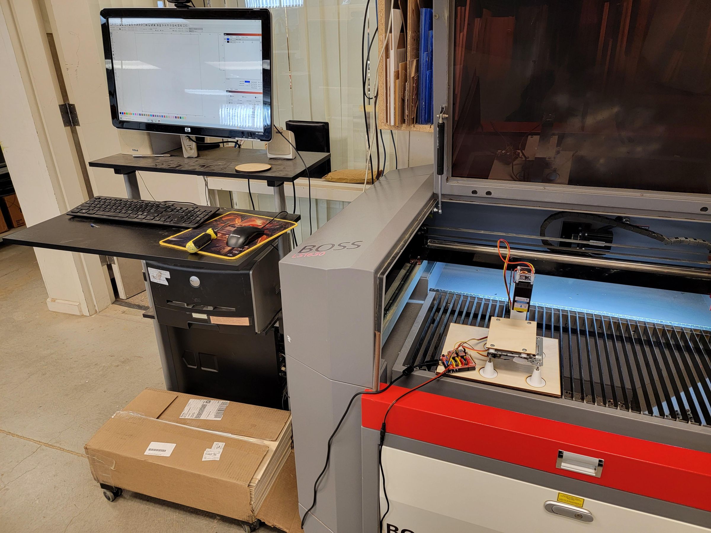 Laser Engraver Made With Repurposed CD/DVD Computer Drives : 10 Steps ...