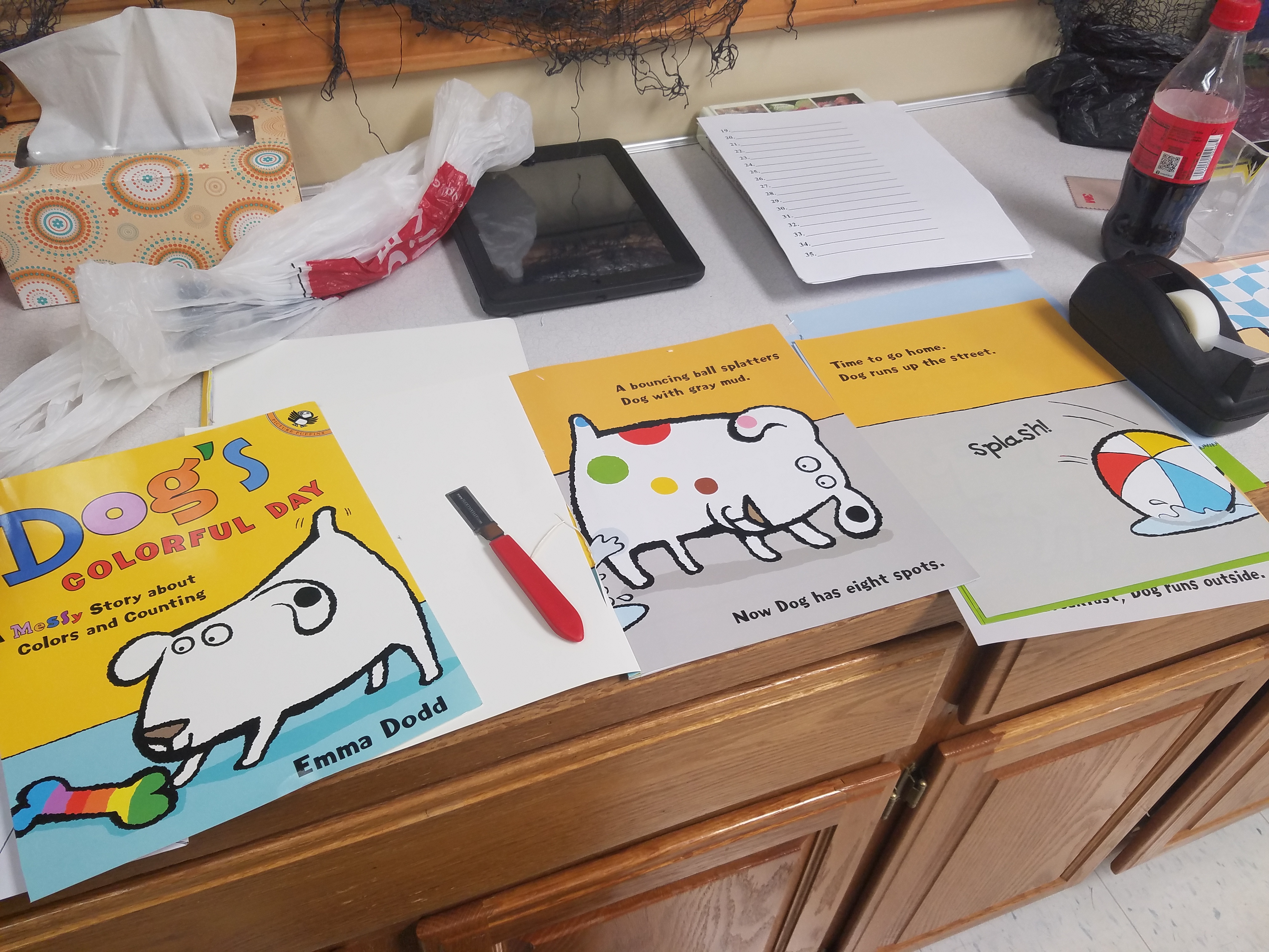 "Dog's Colorful Day" by Emma Dodd Story Walk : 15 Steps (with Pictures ...