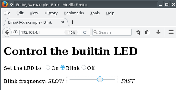 Easy ESP8266 (Arduino Core) Web Controls With EmbAJAX : 5 Steps ...