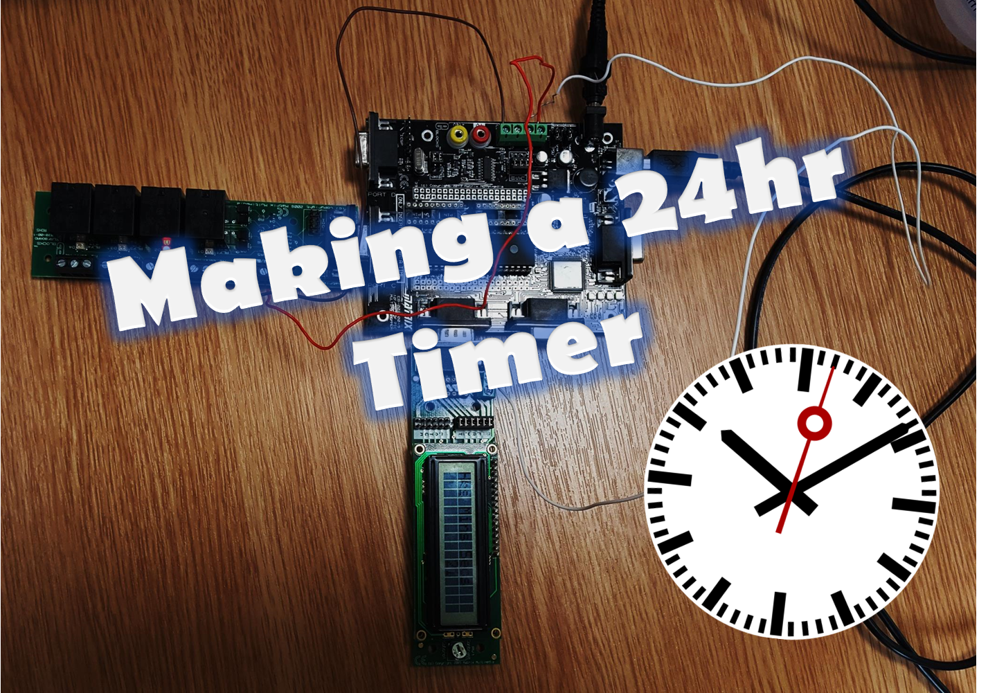 24hr Timer: Coding for and Applying to a Circuit : 18 Steps (with ...