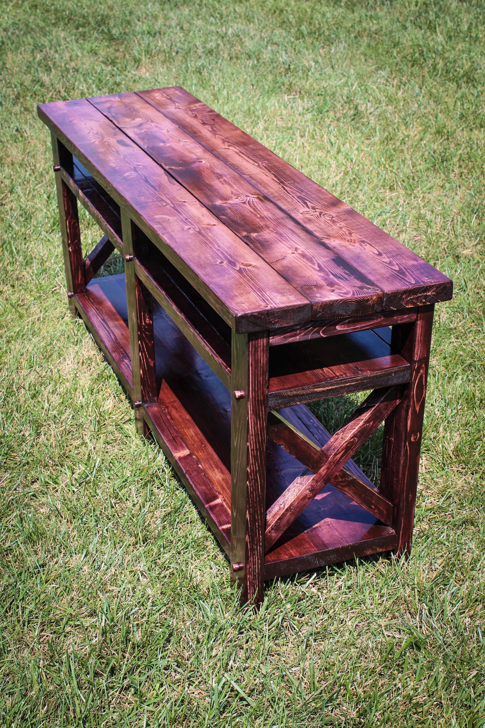 Rustic TV Stand : 23 Steps (with Pictures) - Instructables