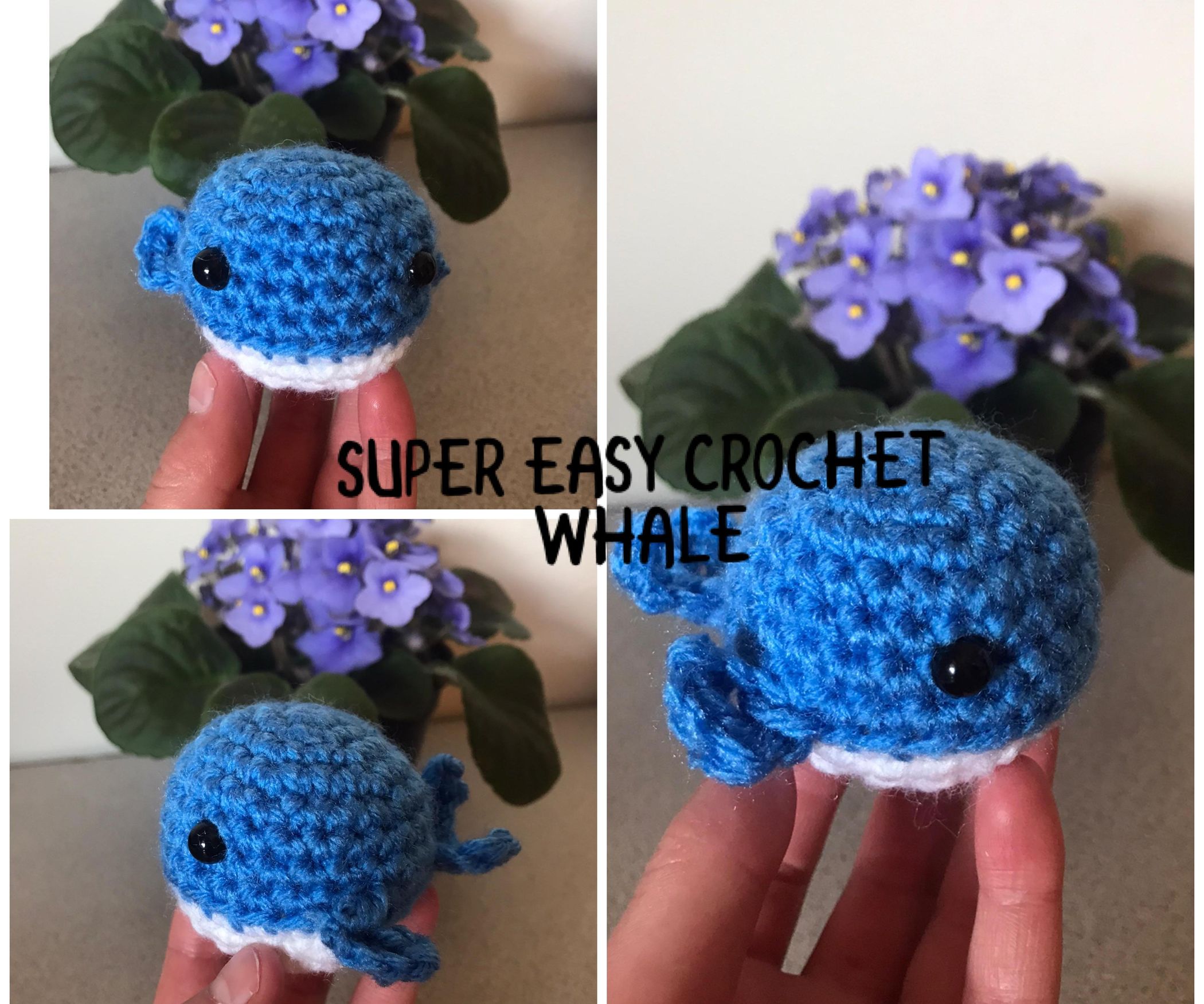 EASY CROCHET WHALE PATTERN - Instructables