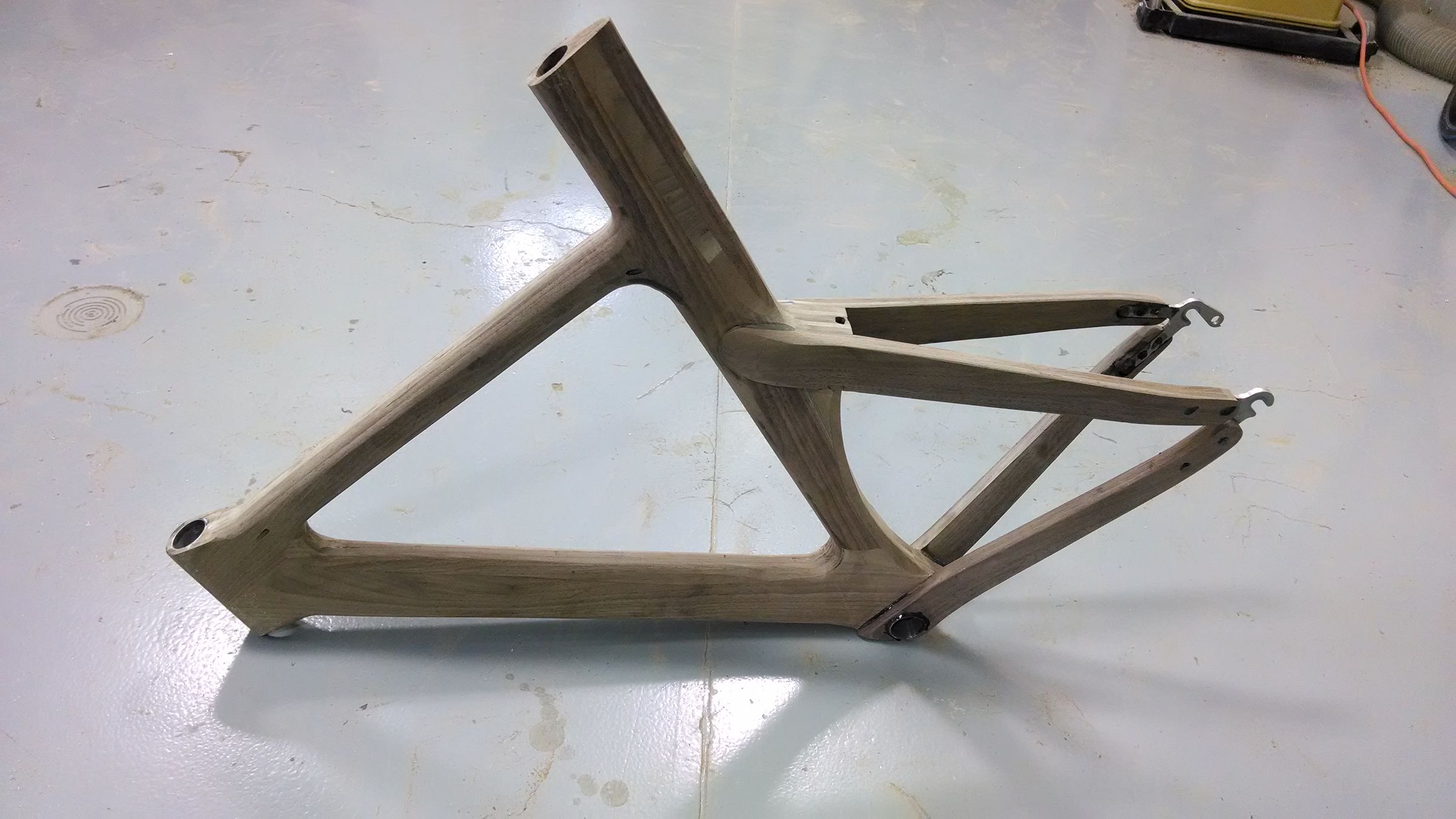 Walnut Wood (triathlon) Bicycle Frame : 9 Steps (with Pictures ...
