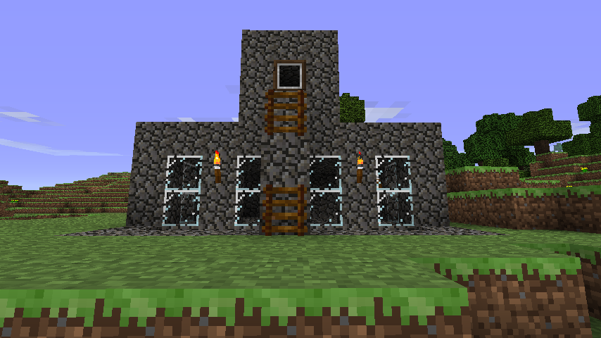 Mine Craft Mining Out Post : 9 Steps - Instructables