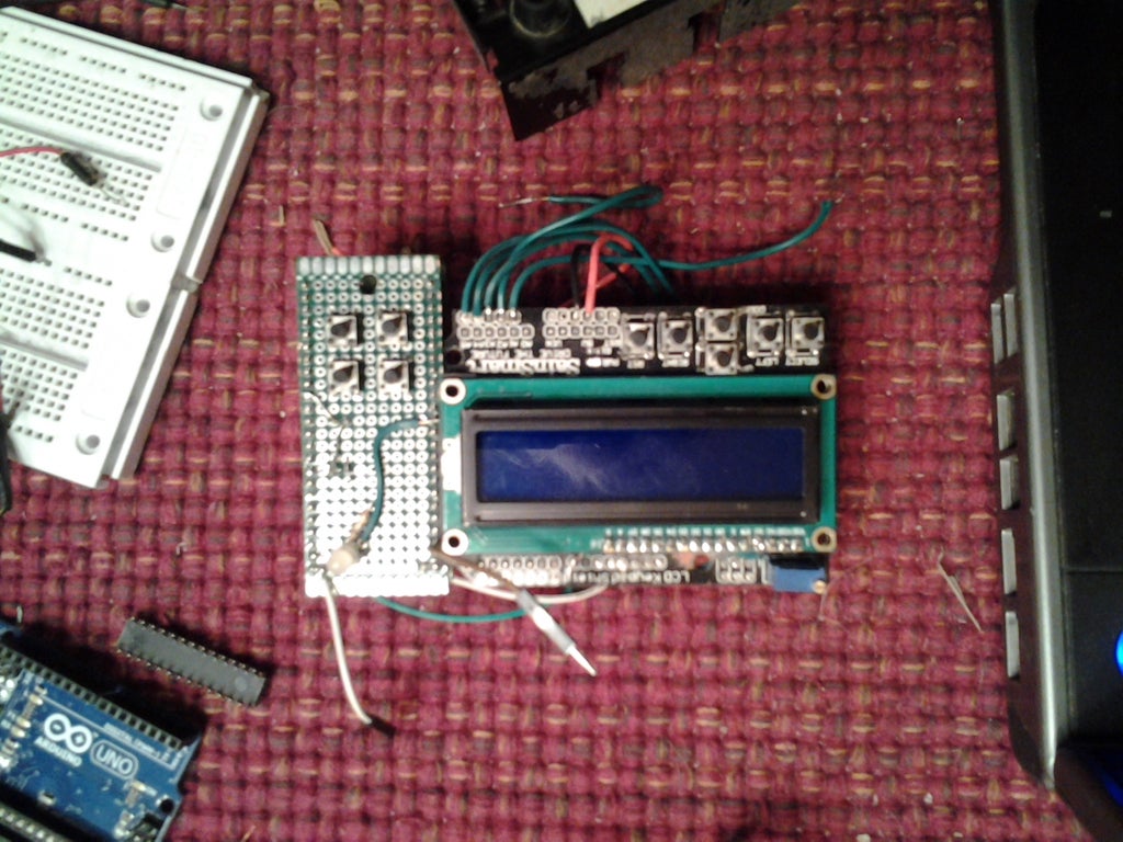 Motion Sensitive Lcd Real Time Clock Alarm Timer Updated Program 8 Steps Instructables