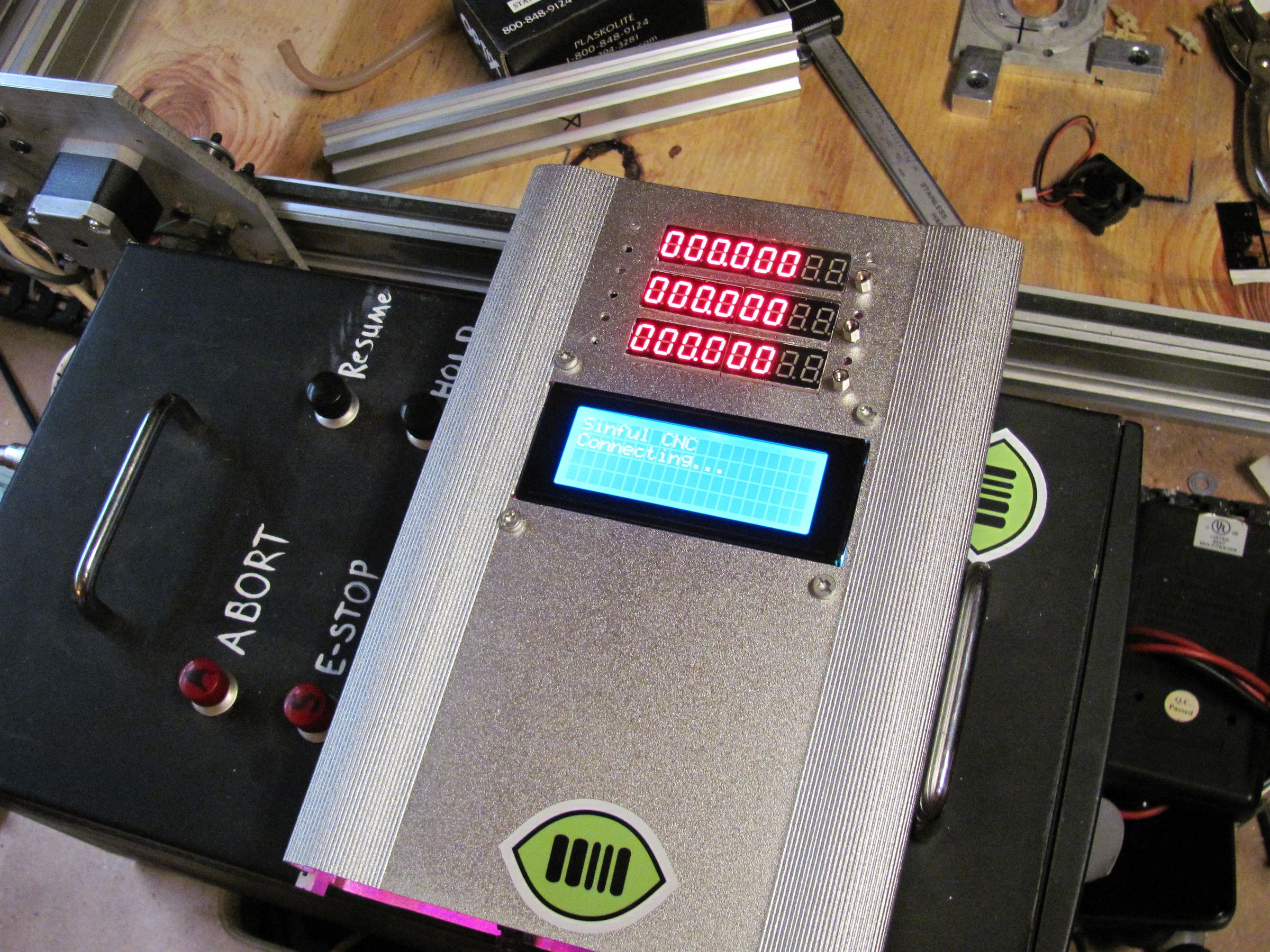 Arduino Based DRO for GRBL CNC Machine : 3 Steps (with Pictures ...