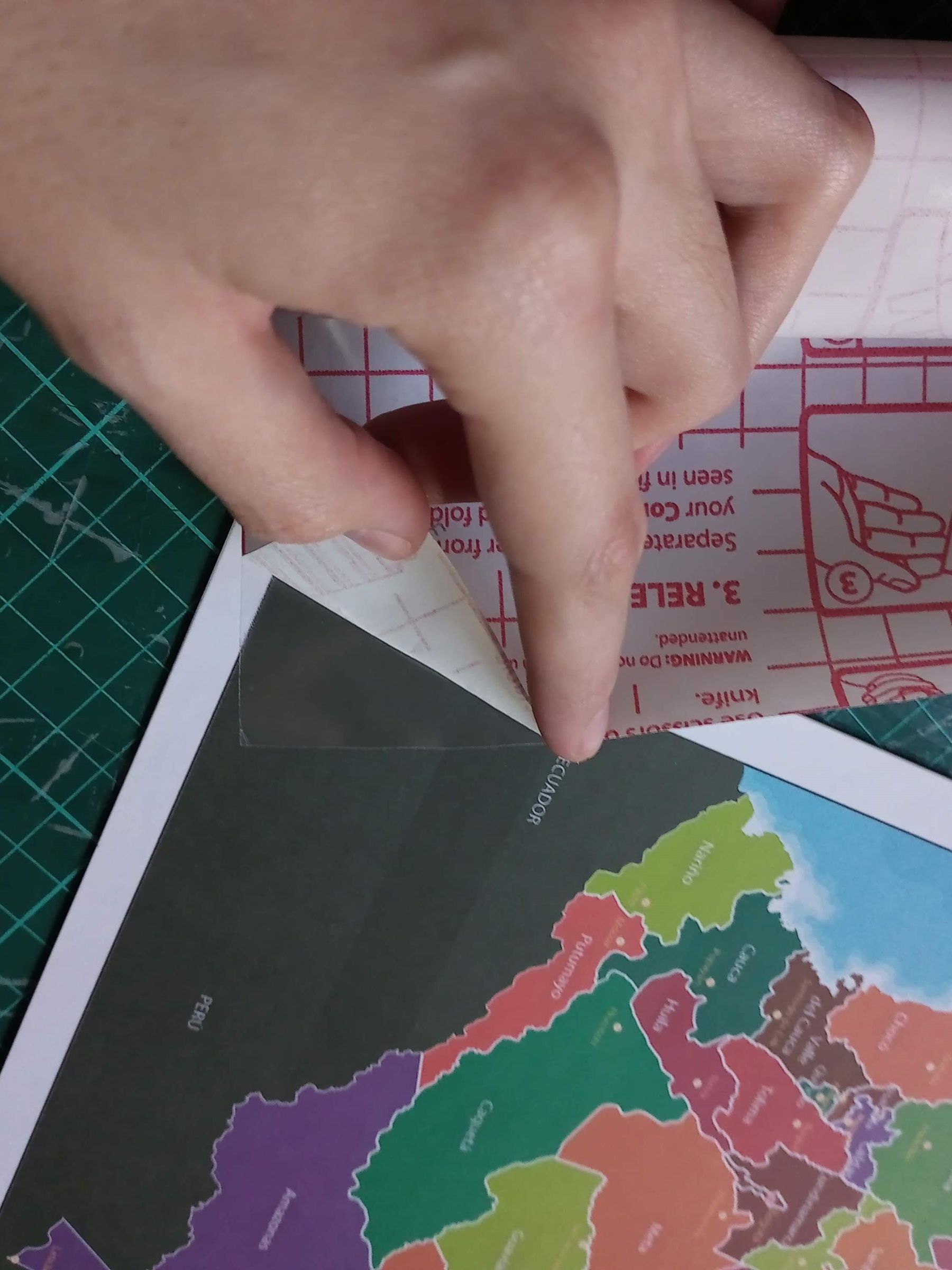 Make Your Own SCRATCH OFF MAP : 17 Steps (with Pictures) - Instructables