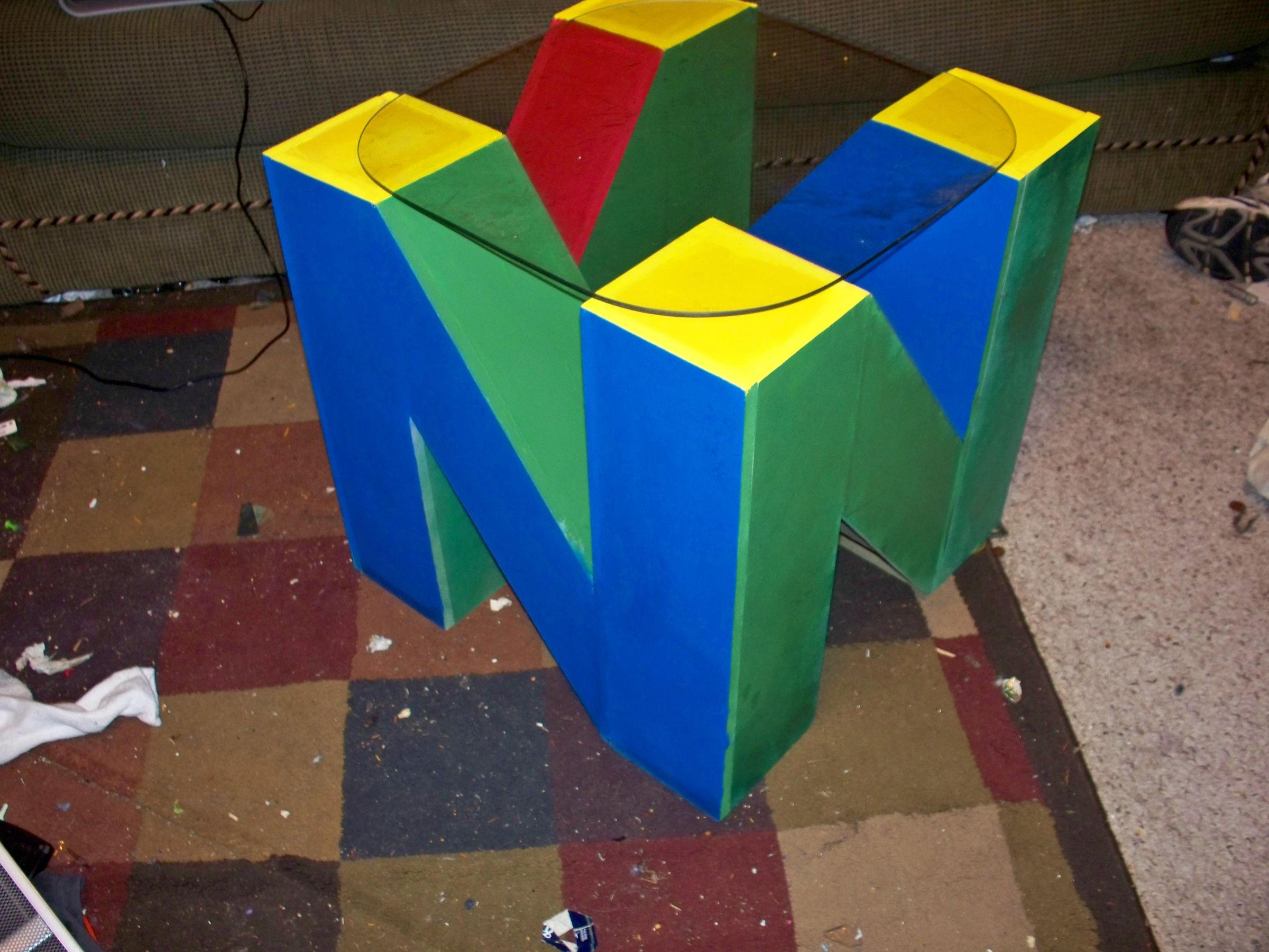 Nintendo End Table ( N-End Table) : 10 Steps (with Pictures ...