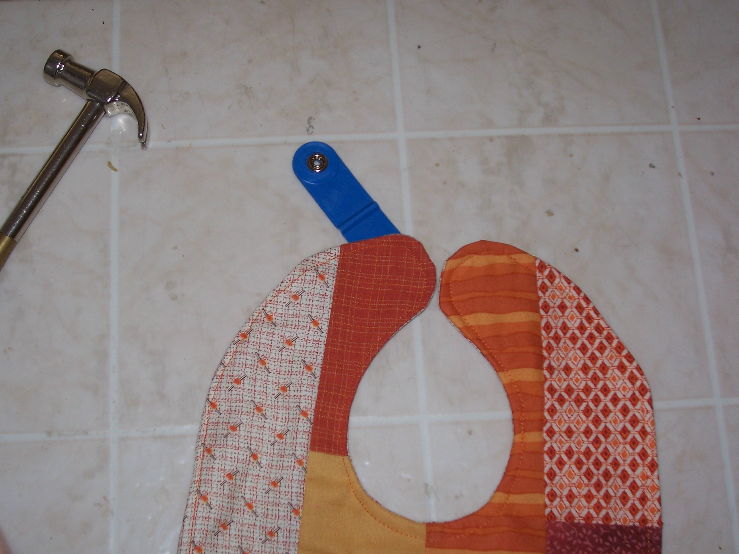 Reversible Quilted Bib With Pocket : 9 Steps - Instructables