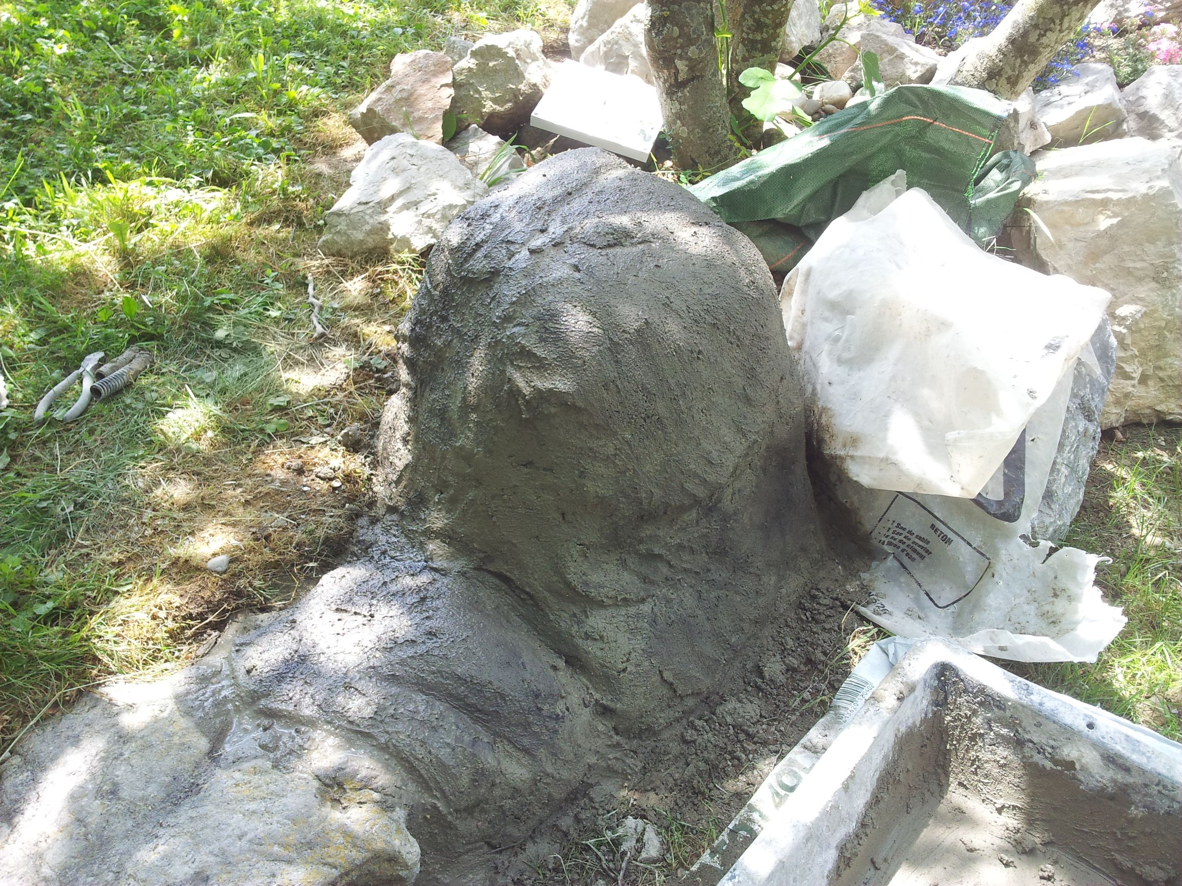 Concrete Rocks and Sculptures : 12 Steps - Instructables