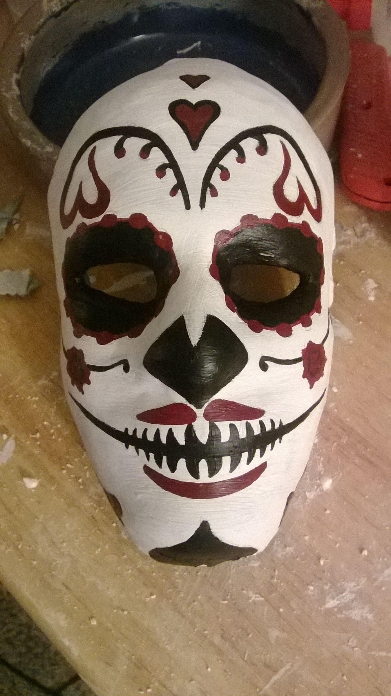 Day of the Dead Mask : 4 Steps - Instructables