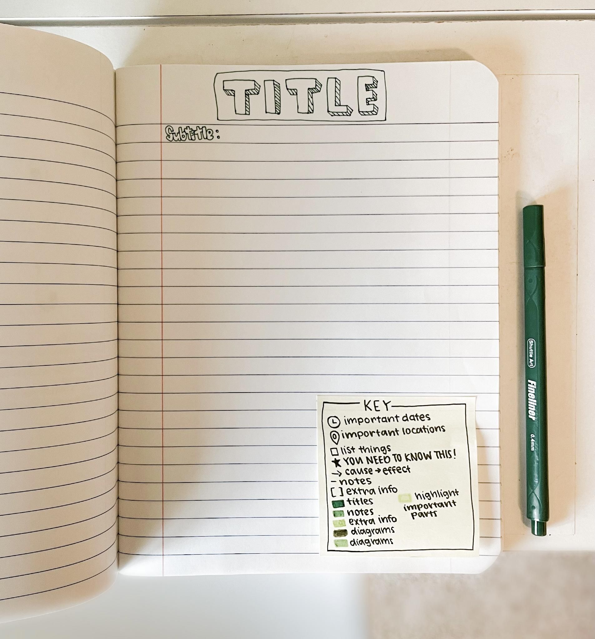 How to Take Well-Written Notes : 11 Steps (with Pictures) - Instructables