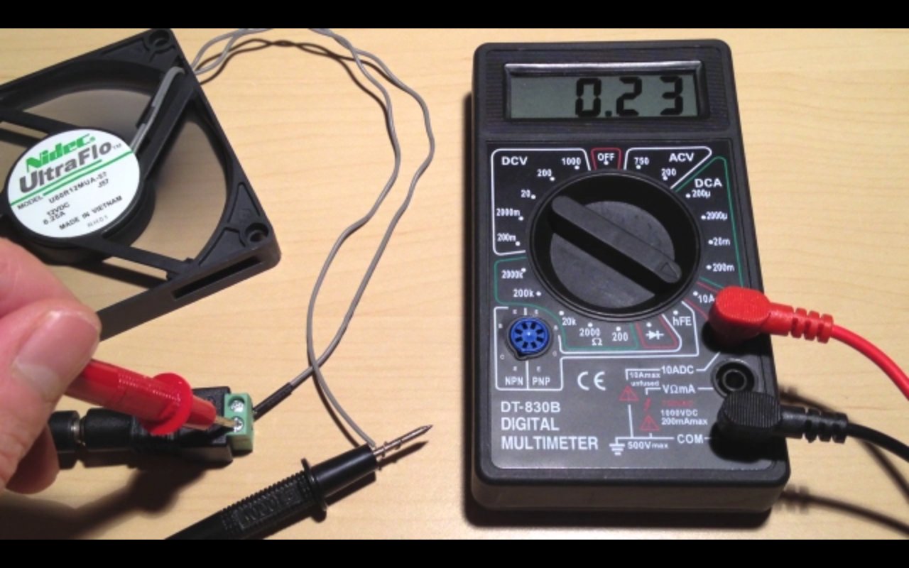 How to Use a Cheap 3$ Multimeter to Test Voltage or Amperage ...