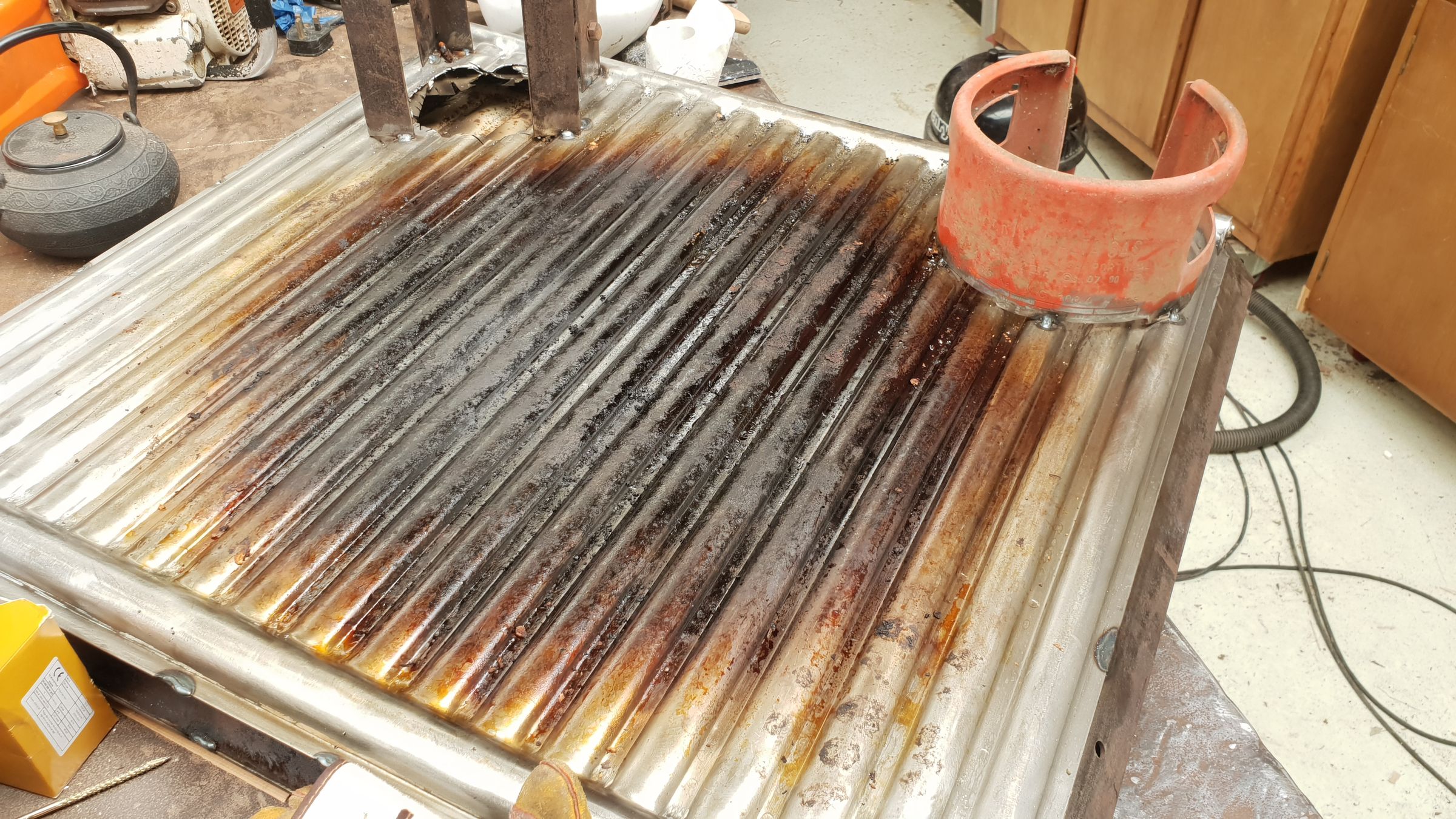 Upcycled Rocket Stove Griddle BBQ + Pizza Oven Attachment : 27 Steps ...