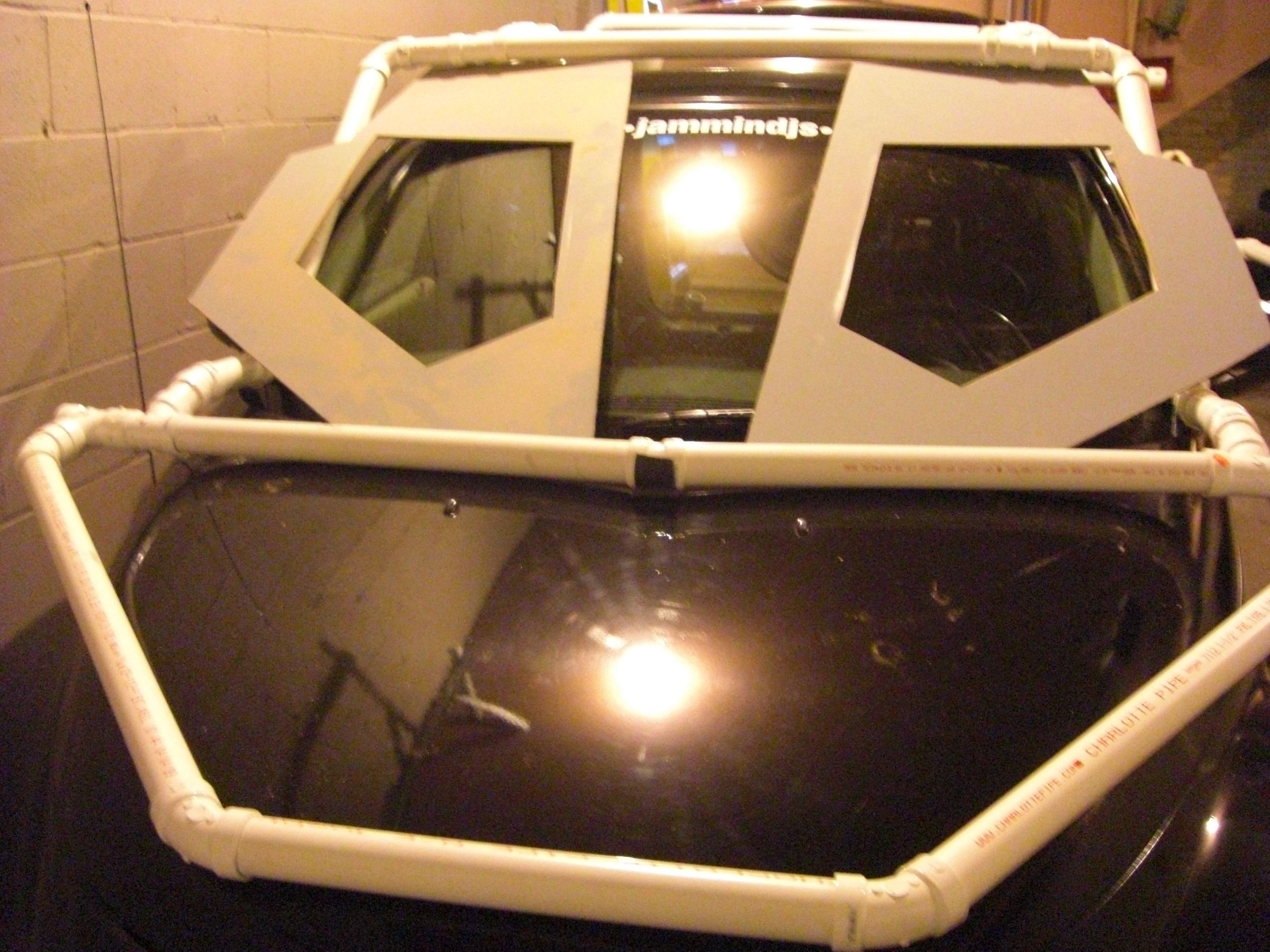 Make a Life-sized Batmobile Tumbler and Batman Themed Halloween Display ...