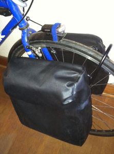 DIY Bike Panniers - Homemade Bicycle Panniers : 10 Steps (with Pictures ...