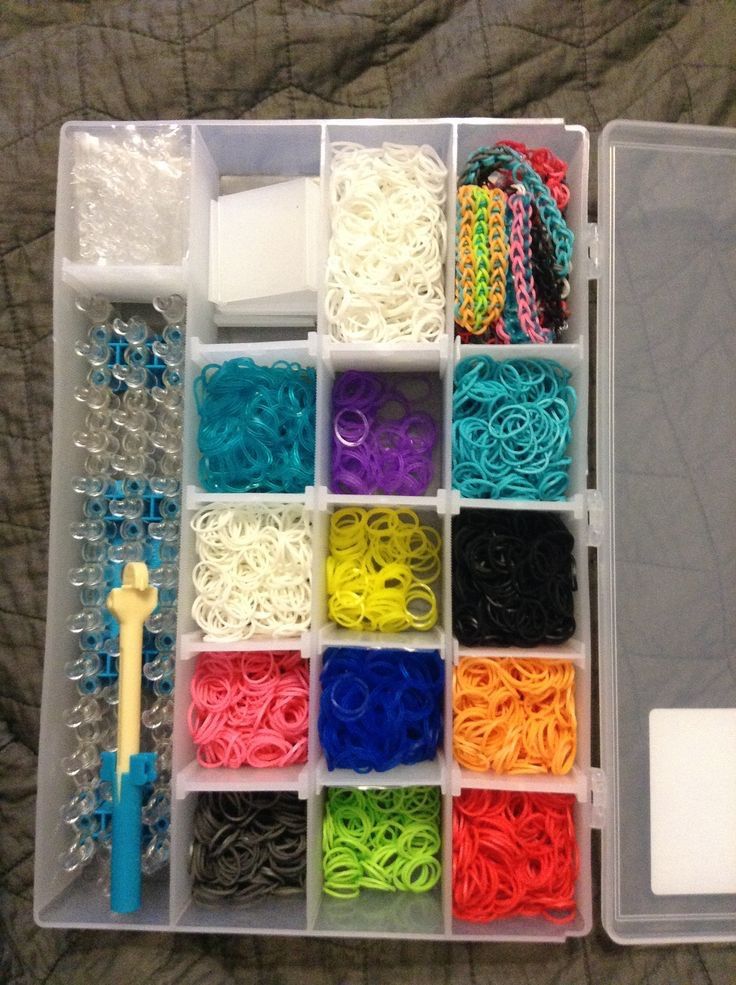 Organize Your Loom Bands : 4 Steps - Instructables
