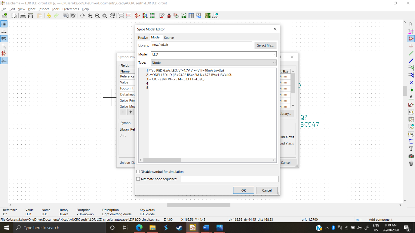 Simulating a KiCad Circuit : 7 Steps - Instructables