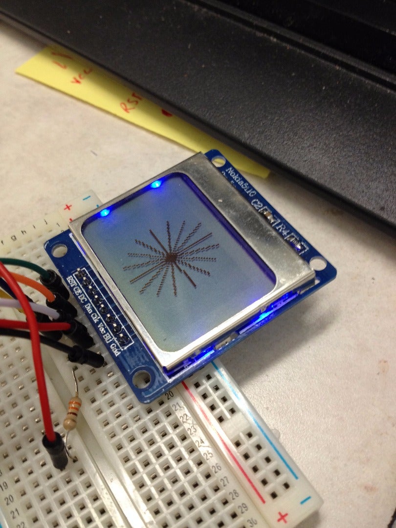 Nokia 5110 Display With Arduino : 4 Steps - Instructables