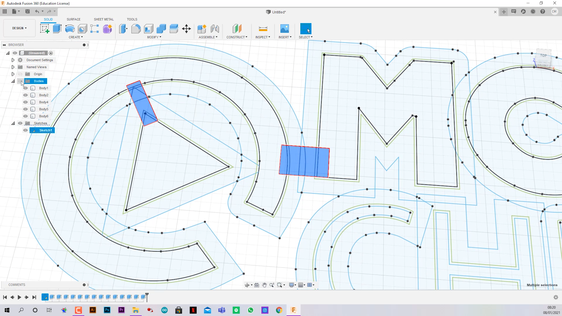DIY 3D Printed LED Poster | W/ Neopixels or RGB LED Strips : 8 Steps ...
