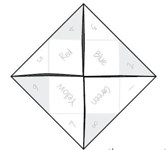 How to Make a Cootie Catcher / Fortune Teller : 13 Steps - Instructables