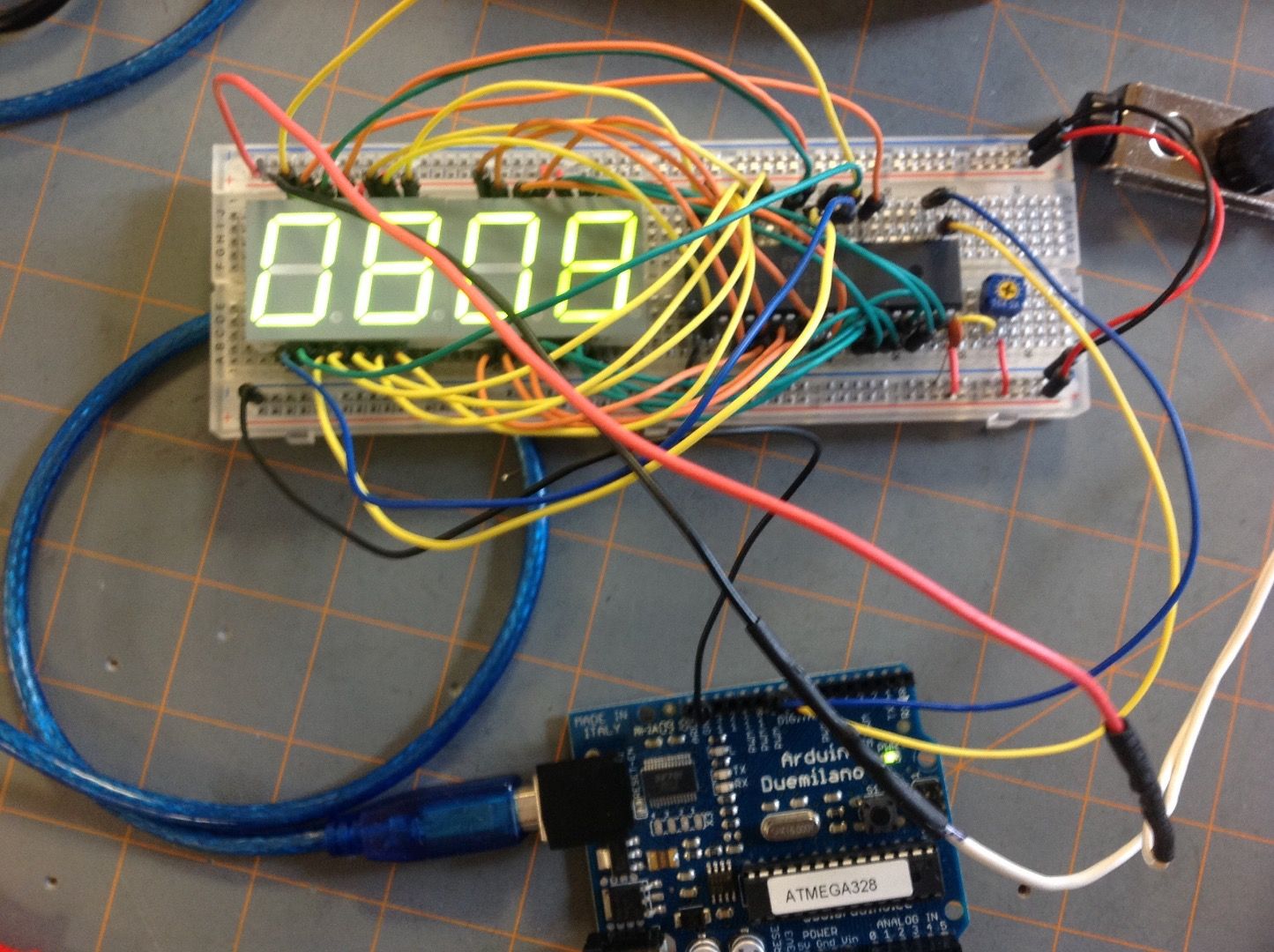 Arduino With MM5451 LED Display Driver - Instructables