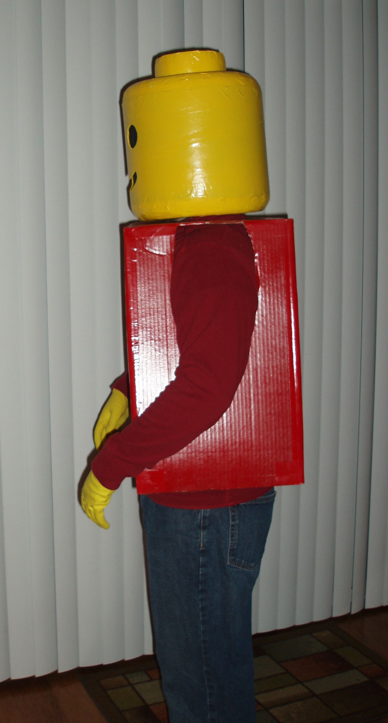 LEGO Man Costume! : 8 Steps (with Pictures) - Instructables